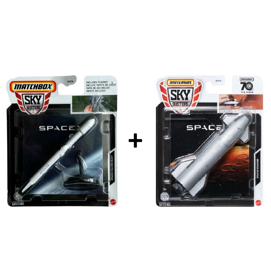 MatchBox - SpaceX Starship e SpaceX Falcon Heavy - Sky Busters 2024 ...