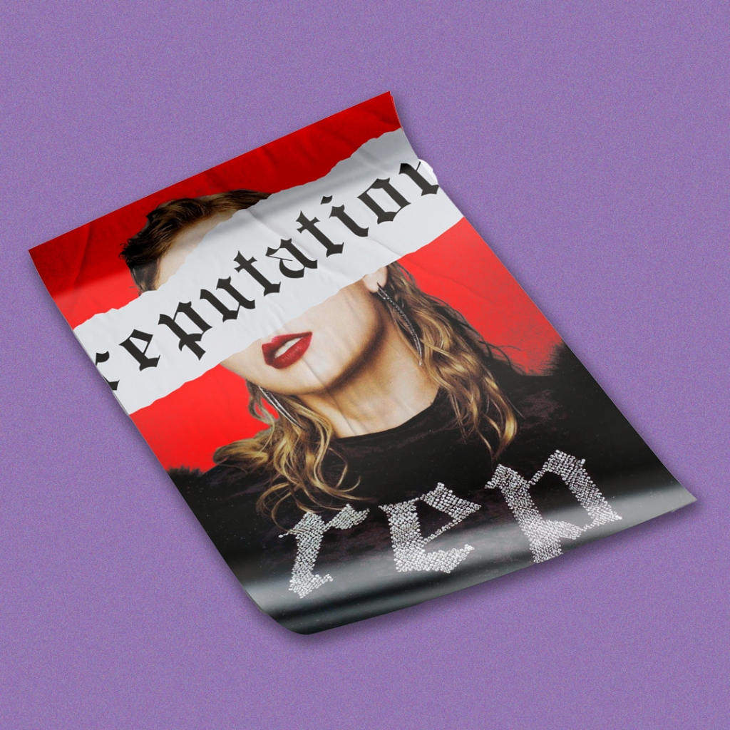 Poster reputation | Taylor Swift (20x30cm) | Shopee Brasil