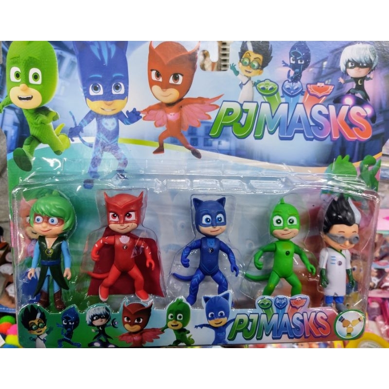 KIT PJ masks 5 personagens | Shopee Brasil