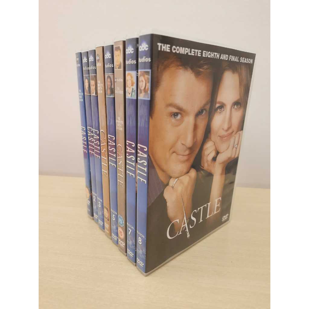 SERIE CASTLE - 45 DVDS | Shopee Brasil