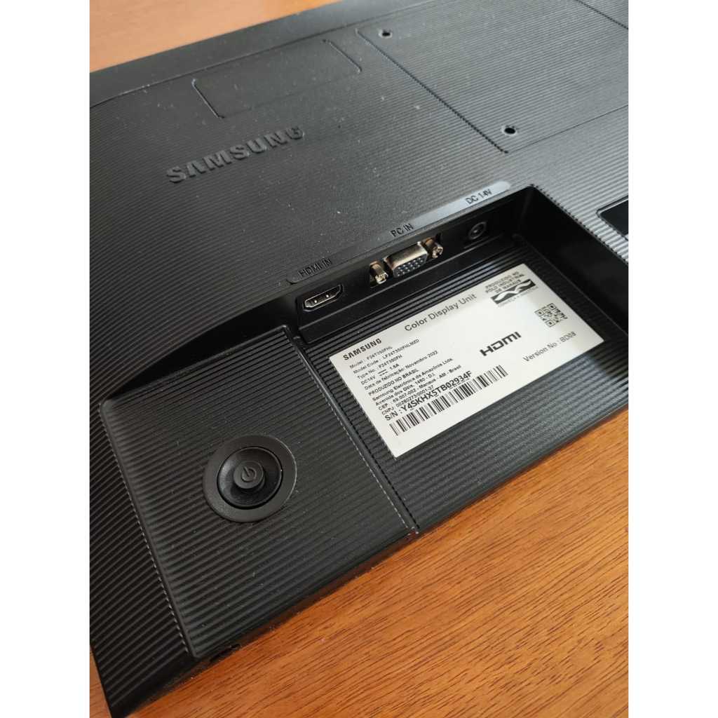 Monitor Samsung T240 (Tela quebrada, reutilização de peças ou reparo da ...