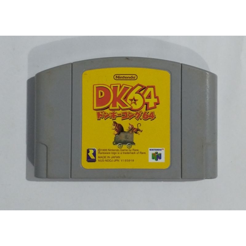 Donkey Kong: DK 64 - Cartucho Nintendo 64 Original | Shopee Brasil