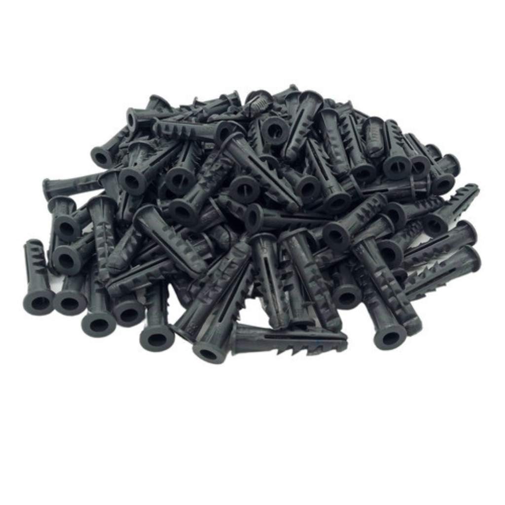 Bucha 8mm Com Aba Anel Para Parede Bucha N 8 pacote com 250 Unidades ...