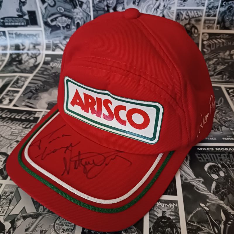 COLECIONÁVEIS - Boné ARISCO (Autografado NELSON PIQUET) (ITEM DE ...