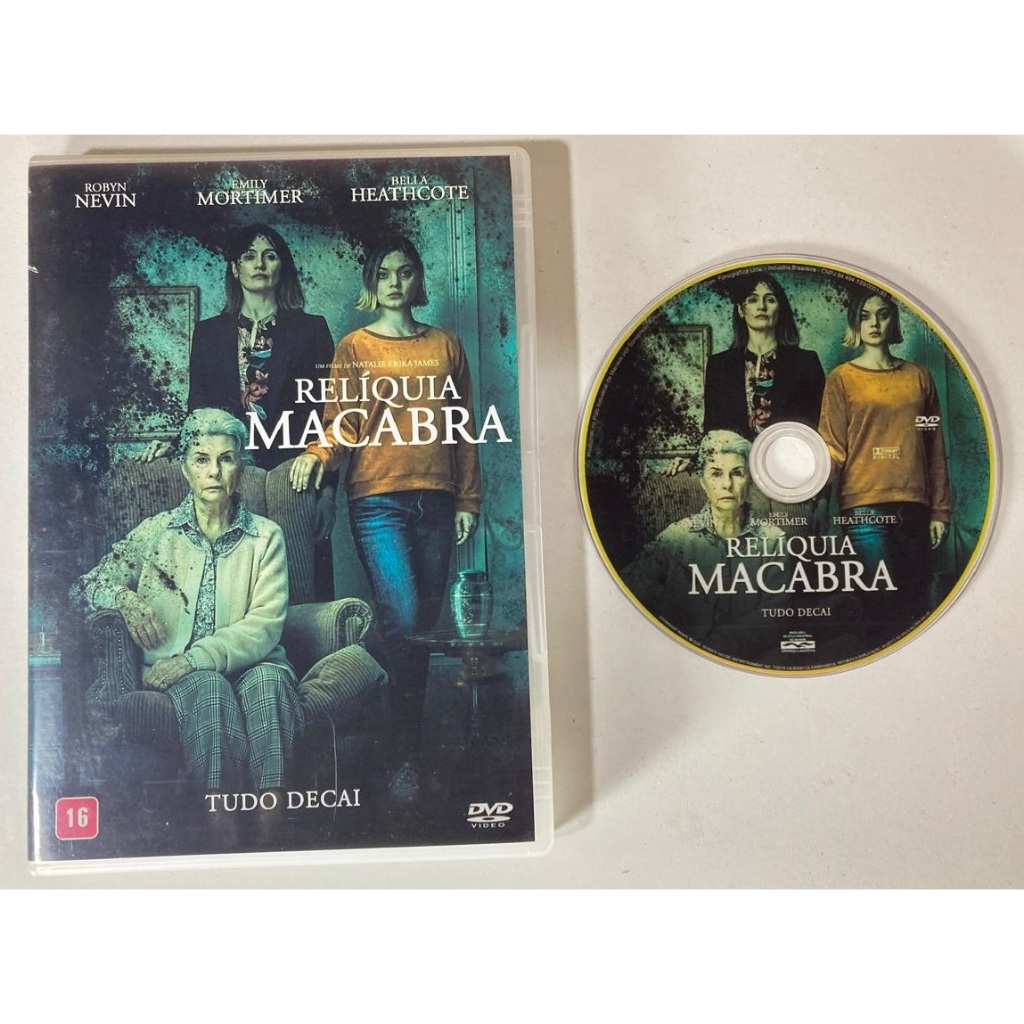 DVD - Relíquia Macabra - Dublado e Legendado | Shopee Brasil
