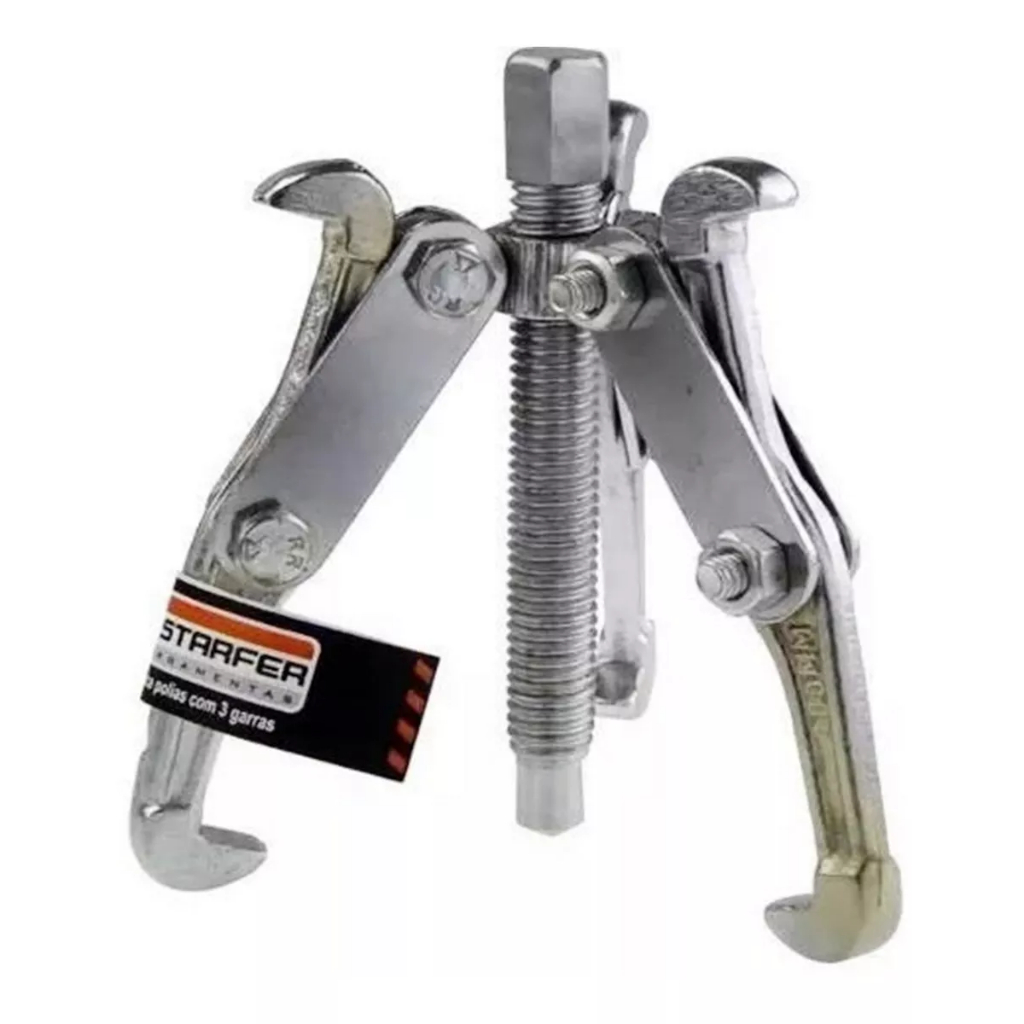 SACA POLIAS e ROLAMENTOS 3 GARRAS 75 MM AÇO PROFISSIONAL | Shopee Brasil