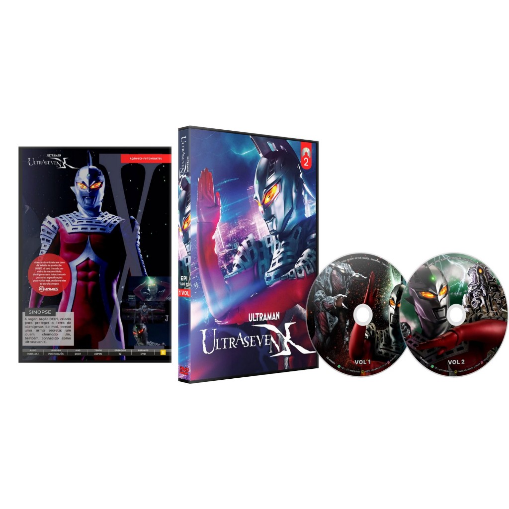 Dvd Ultraseven X Série Completa Dual Áudio | Shopee Brasil