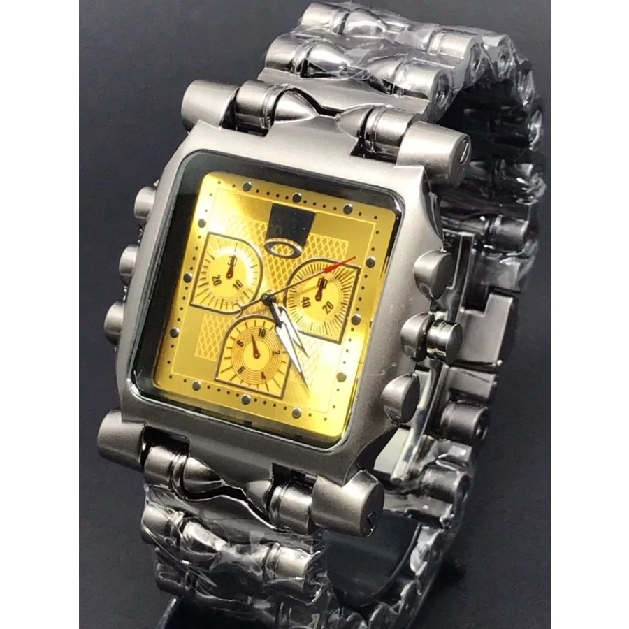 Relógio Masculino Tank Minute Machine 12 Pinos | Shopee Brasil