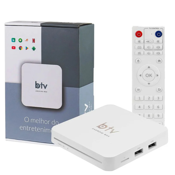 Receptor FTA TV BOX BTV A13 4K Ultra HD Wi-Fi | Shopee Brasil