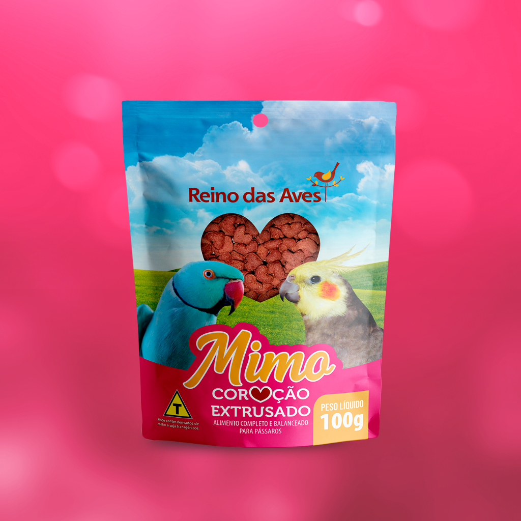 Mimo Coração Extrusado 100g | Shopee Brasil