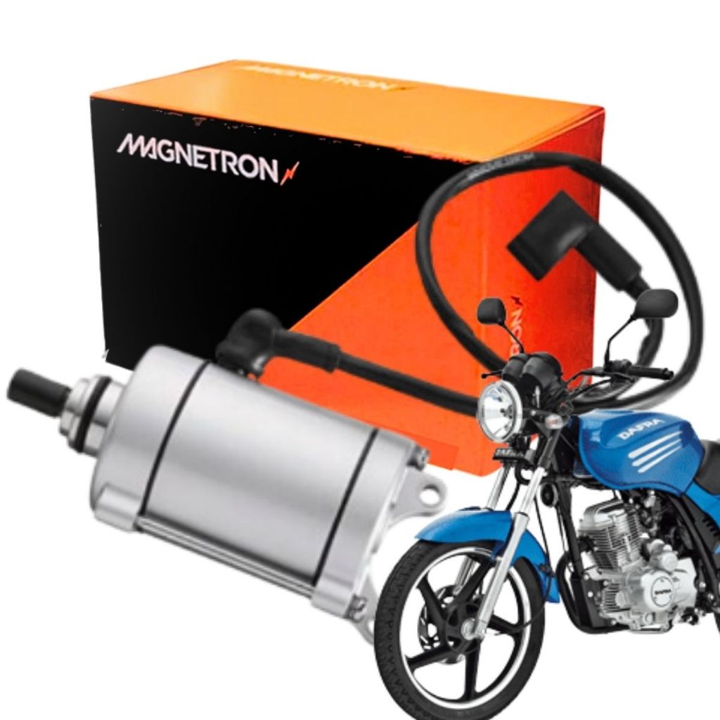 Motor De Partida Honda Cg Titan 125 1999 a 2015 Original Magnetron ...