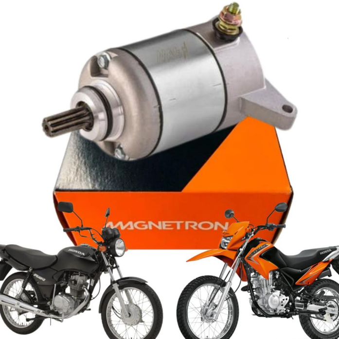 Motor Partida Arranque Honda Cg Titan Fan 125 150 Nxr Bros 125 150 2004 ...