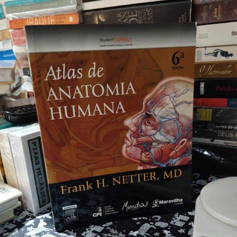 Atlas de anatomia humana Frank H. Netter,MD | Shopee Brasil