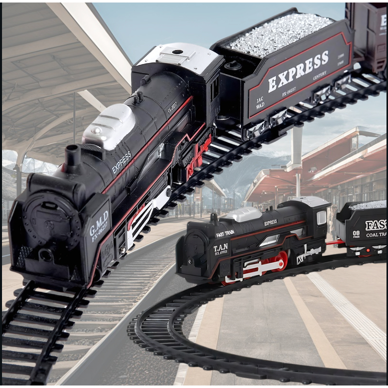 Trem De Brinquedo Ferrorama Clássic Train Som Luz Infantil Trenzinho ...