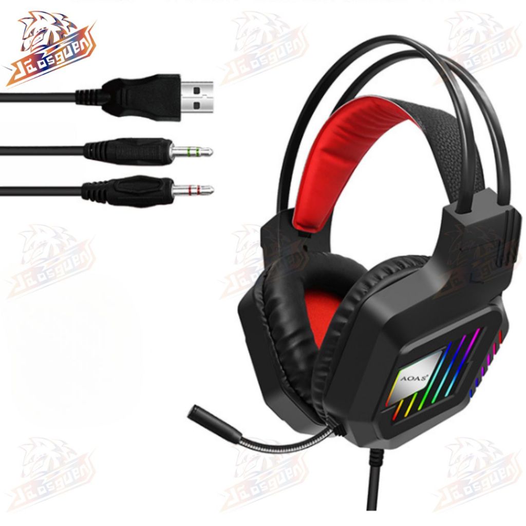 Headset Fone de ouvido Tech Gamer Pro com Led Profissional | Shopee Brasil