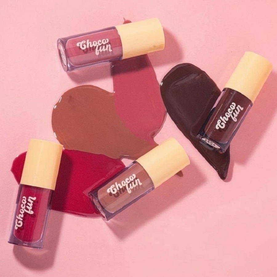 Tint Cream Choco Fun Gloss Labial Fenzza - Escolha a Cor | Shopee Brasil