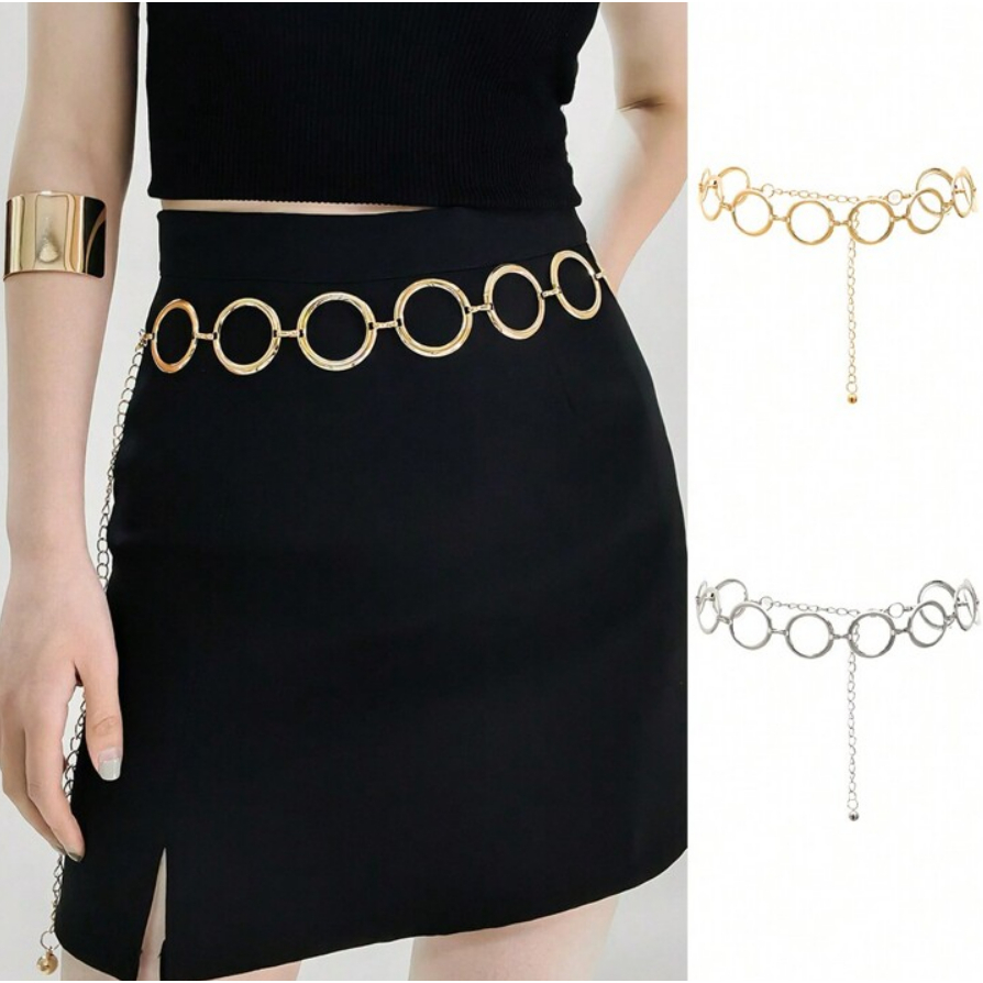 cinto de corrente corrente de cintura de corrente oca simples e ...