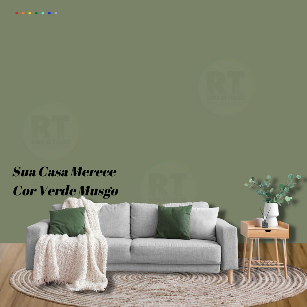 Tinta Verde Musgo Suvinil de Parede Acrílica Antimofo Interna Externa ...