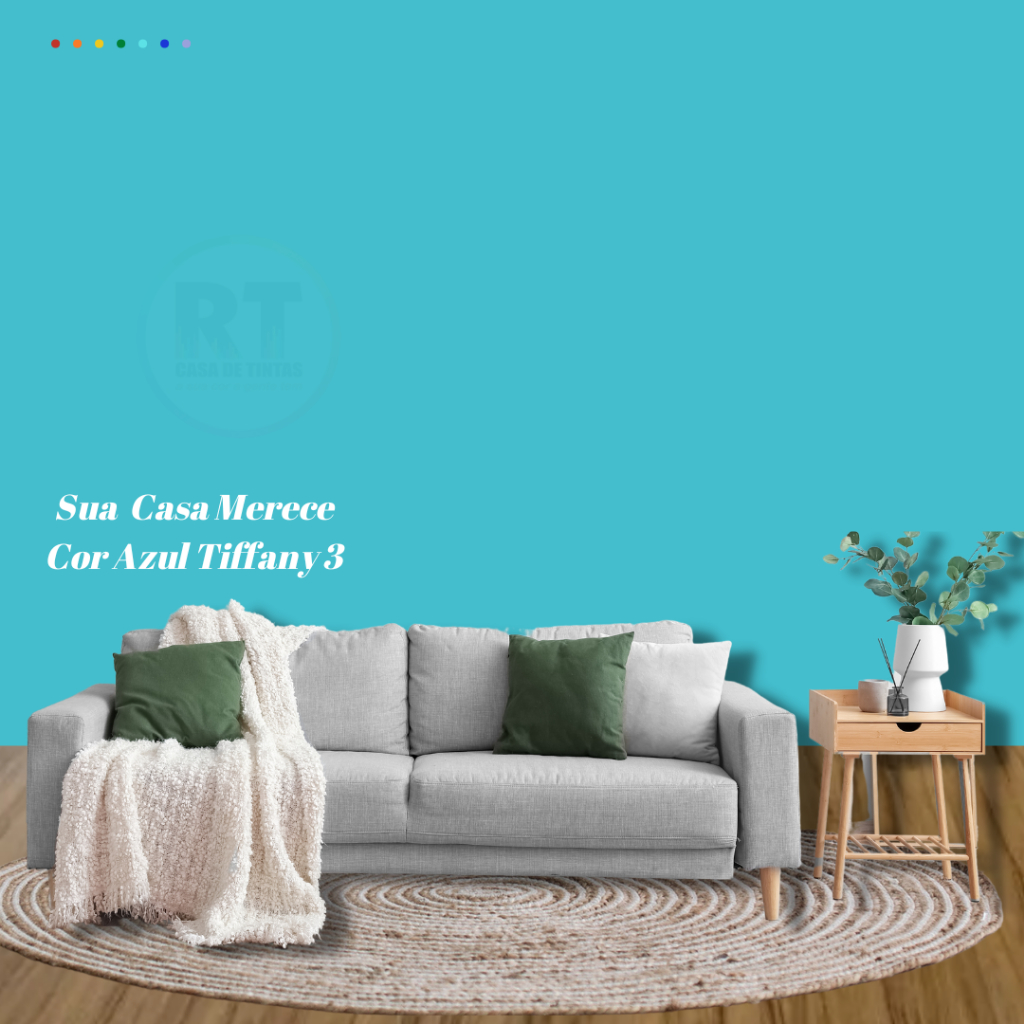 Tinta Azulejo Suvinil Azul Tiffany Epóxi Base de Água Lavável ...