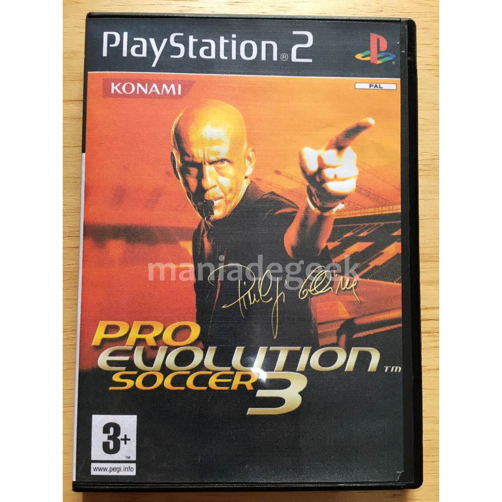 Jogo Pro Evolution Soccer 3 PES 3 para play 2 ps2 | Shopee Brasil