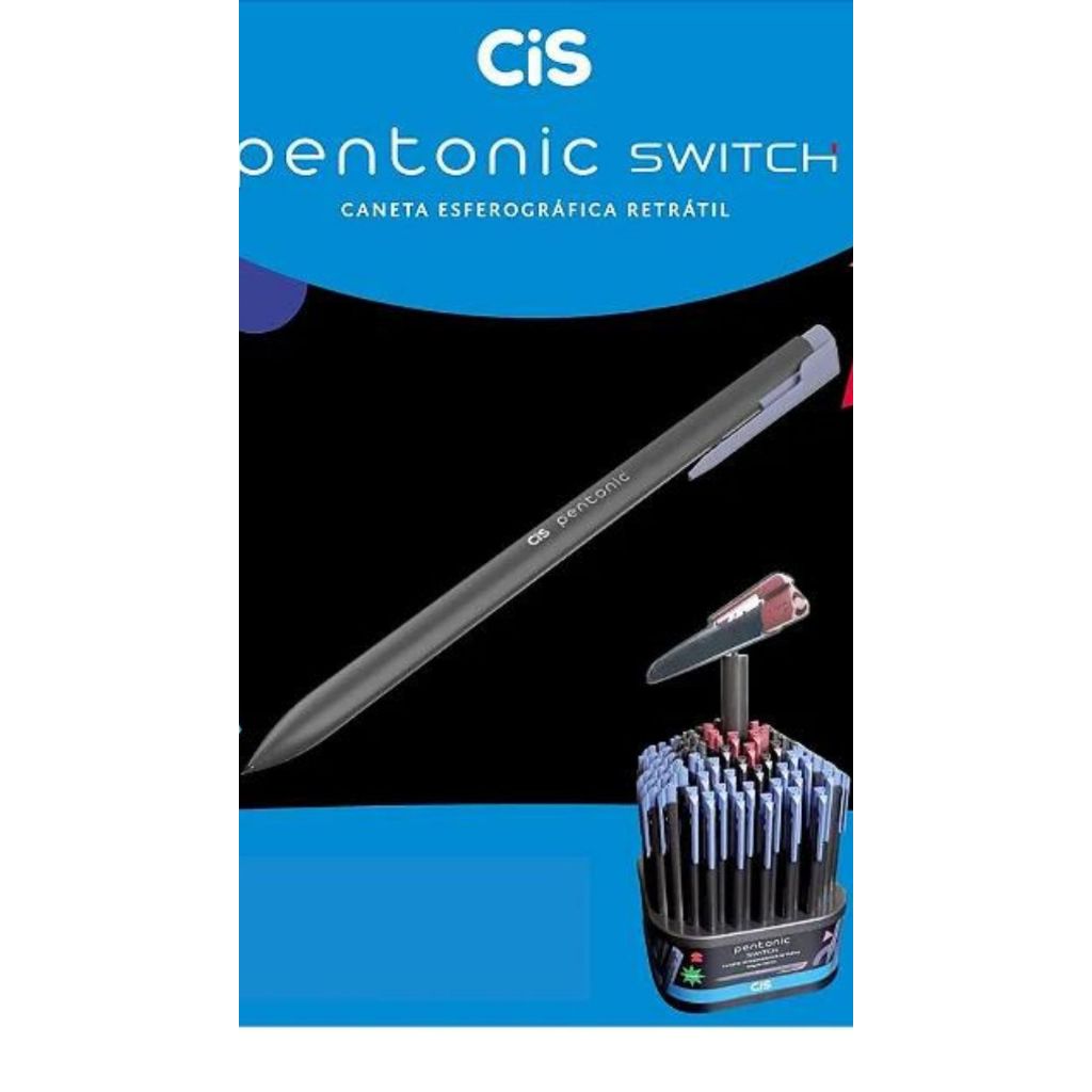 CANETA PENTONIC SWITCH | Shopee Brasil