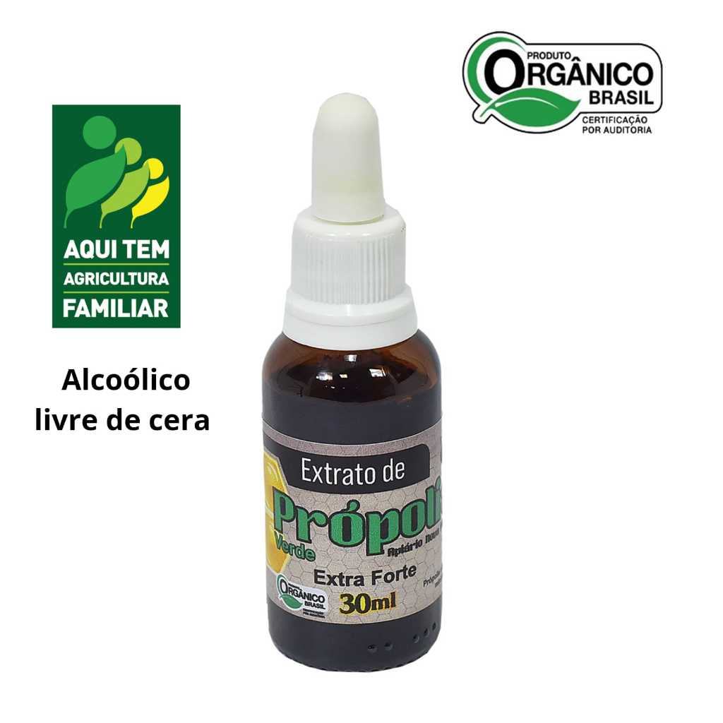 Extrato de Própolis Verde 70% (Orgânico). | Shopee Brasil