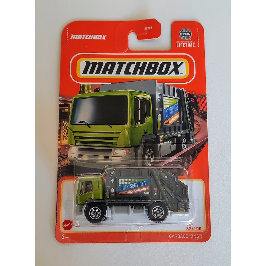 MATCHBOX - GARBAGE KING | Shopee Brasil