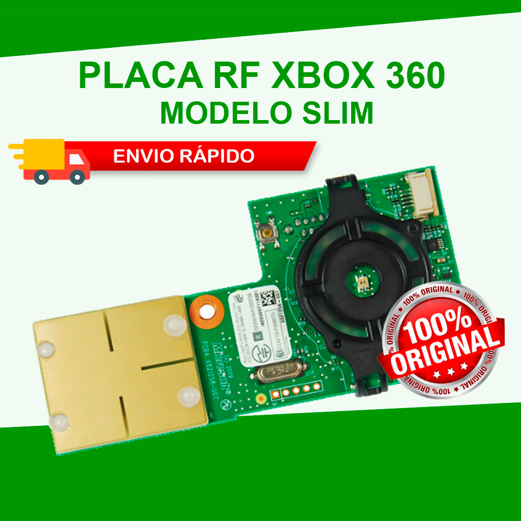 Placa Frontal Rf Módulo Power Xbox 360 Slim | Shopee Brasil