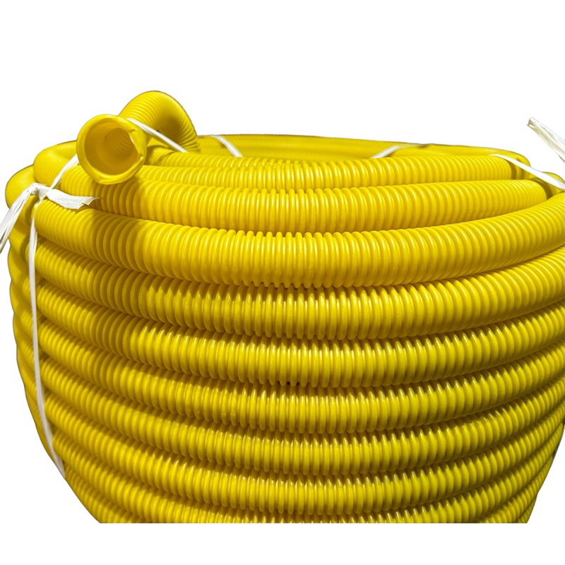 Conduíte Corrugado Amarelo 3/4 - 50 Metros (resistente) | Shopee Brasil