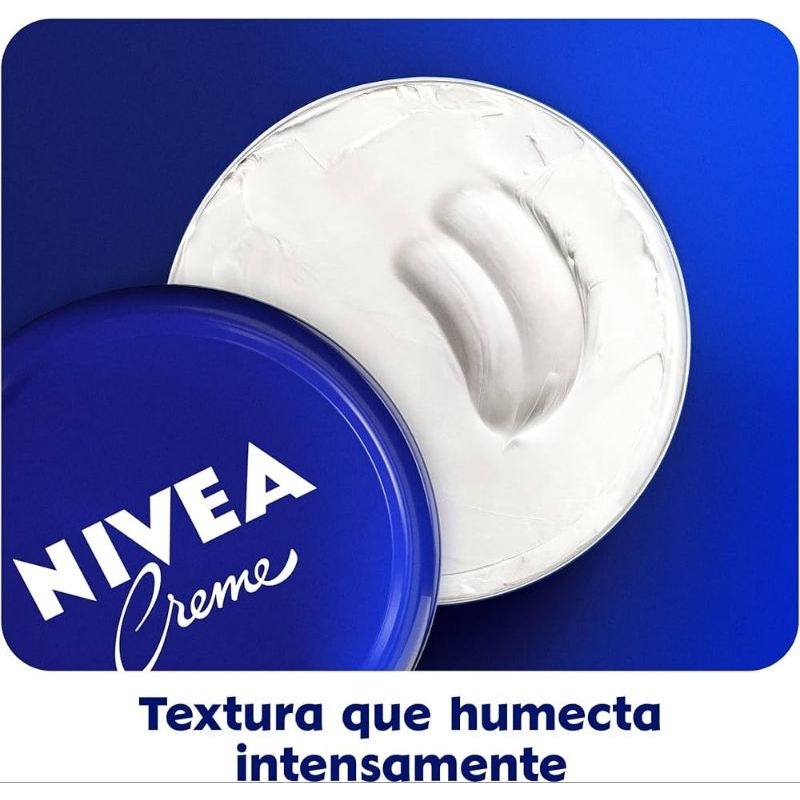 Nivea creme hidratante lata com glicerina & eucerit 60ml | Shopee Brasil