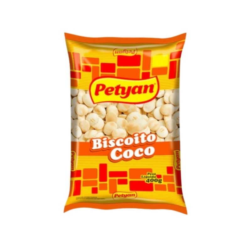 Biscoito de Coco Petyan 400g | Shopee Brasil