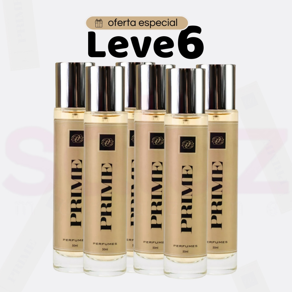 Kit 6 Perfumes PRIME (Escolha as Fragrâncias pelo Chat) | Shopee Brasil