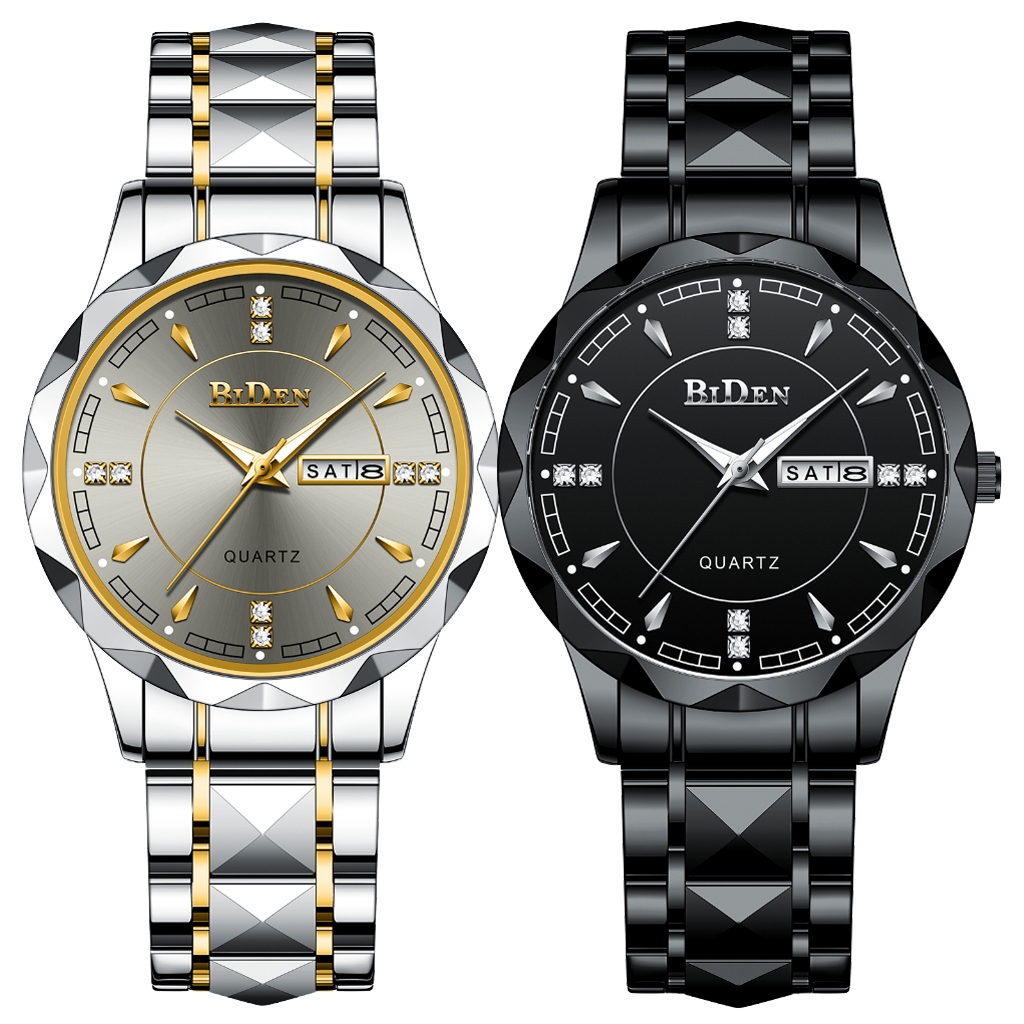 Biden Relógio De Pulso Masculino a prova d água Relógio Masculino Prova D'água Relógio Original ...