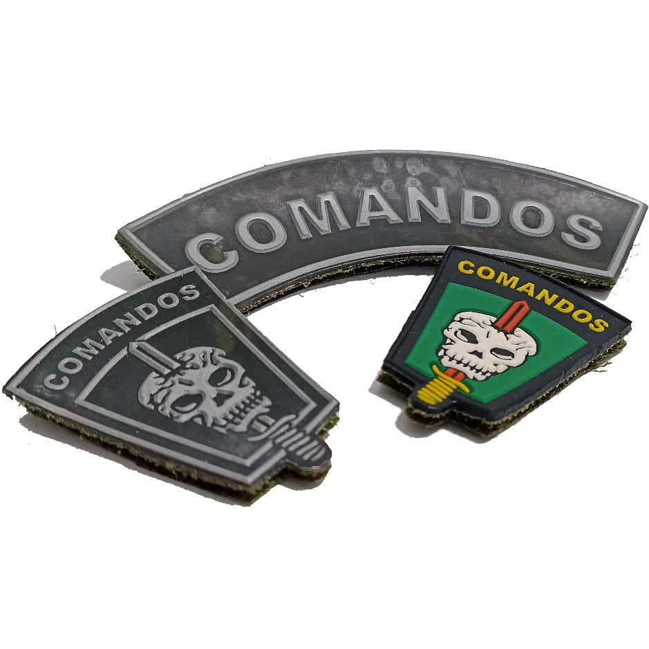 Patch Emborrachado Comandos Gorro Eb | Shopee Brasil
