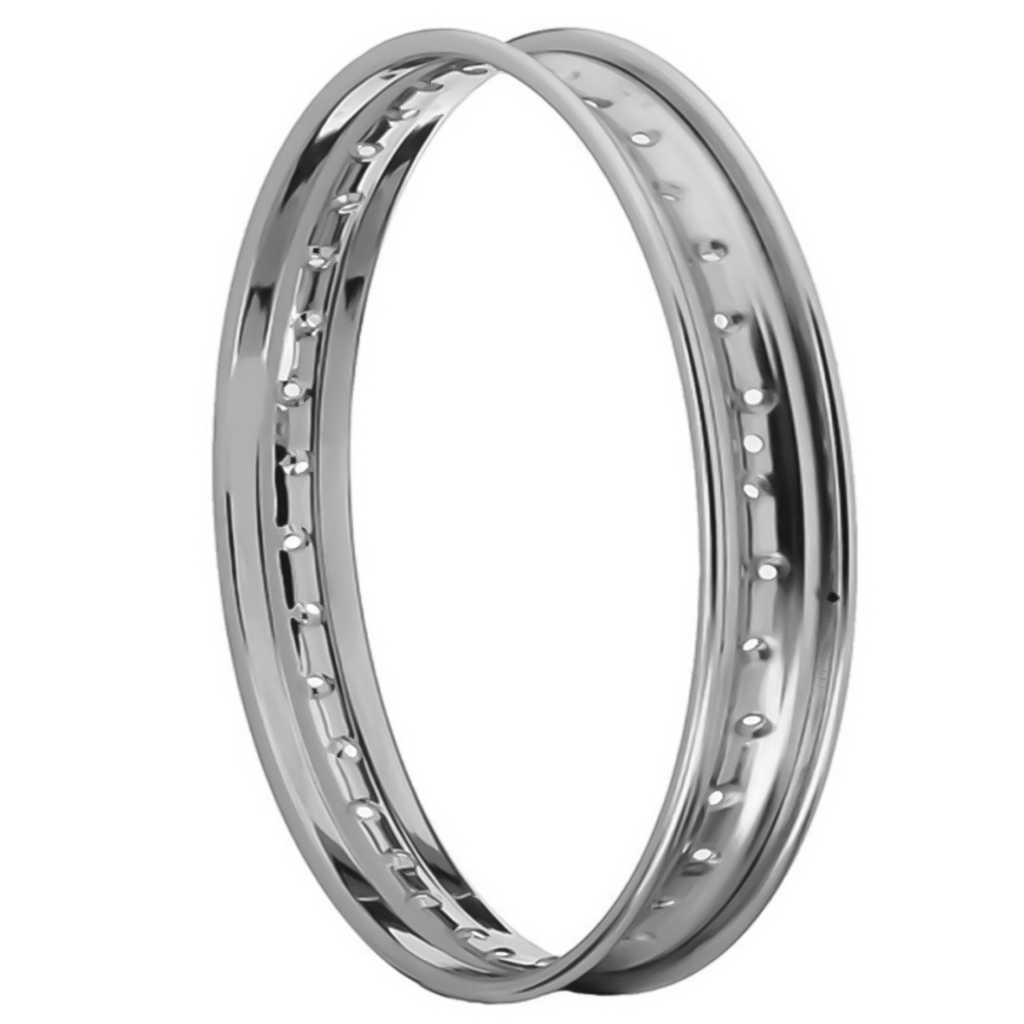 Folha Aro de Roda Cromado Dianteiro 19x1 85 Honda Nxr 125/150 Bros ...