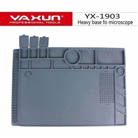 Base Manta Microscópio Metal Silicone Yaxun Yx 1903 Nfe | Shopee Brasil