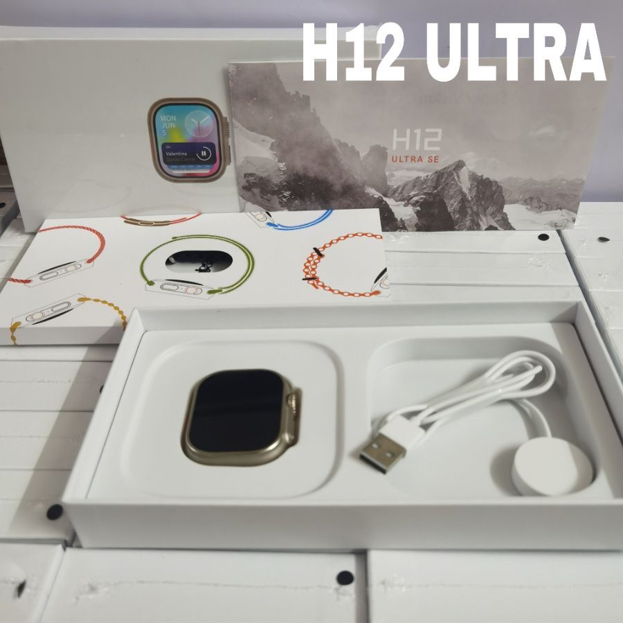 Original H12 Super Smart Watch h11 Ultra Plus Upgraded Watch 9 NFC ...