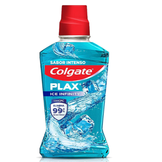 Kit 3 Colgate Plax Ice Infinity - Enxaguante Bucal, 1000Ml | Shopee Brasil