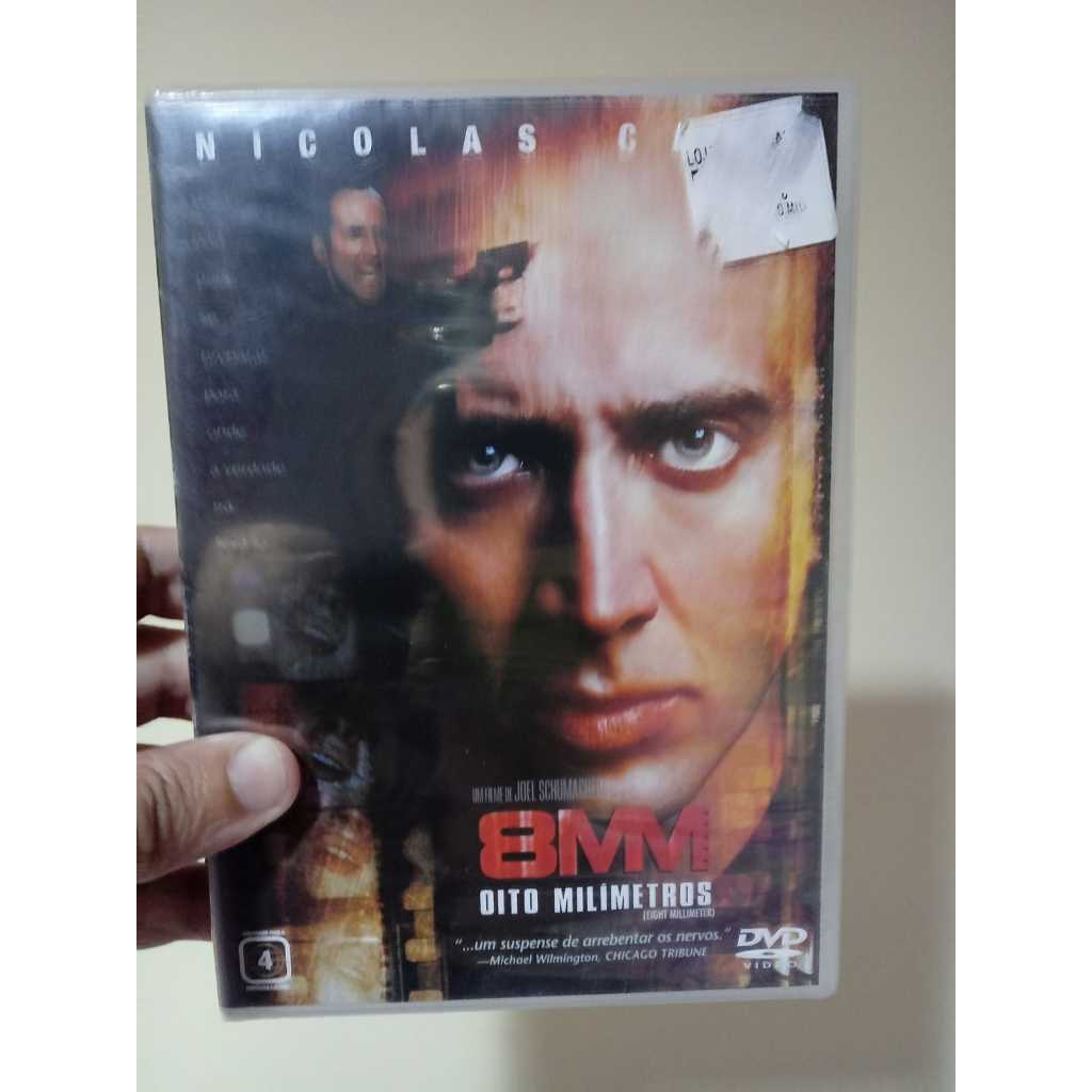 DVD 8mm - Oito Milímetros (Nicolas Cage) | Shopee Brasil