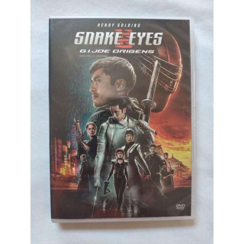 Dvd Snake Eyes G.I Joe Origens | Shopee Brasil