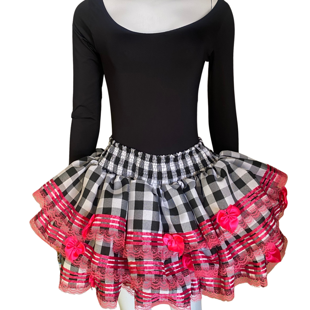 SAIA CAIPIRA FESTA JUNINA TRAJE JUNINO SAO JOAO ARRAIÁ ROSA | Shopee Brasil