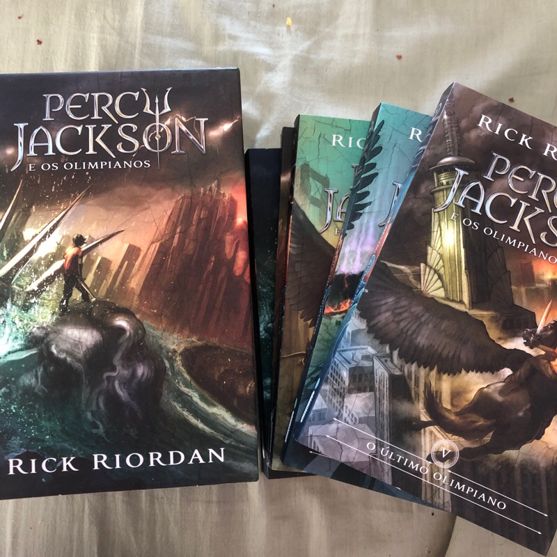 Box Percy Jackson e os Olimpianos | Shopee Brasil