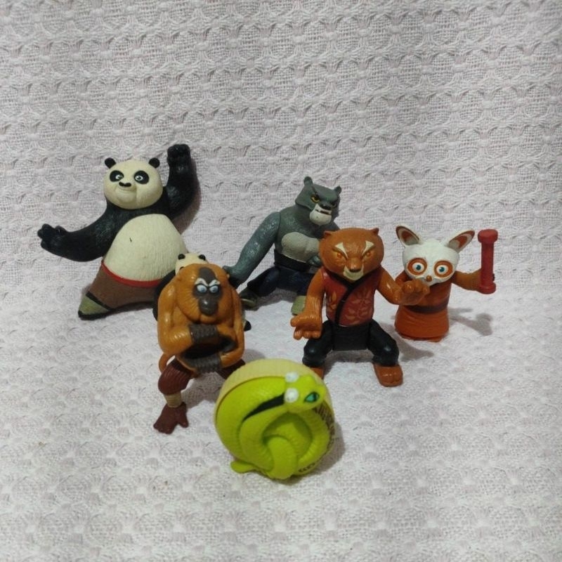 coleção de bonecos personagens Kung Fu panda | Shopee Brasil
