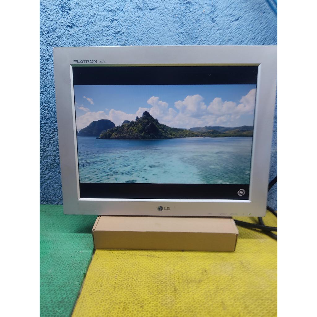 Monitor Lg Flatron 15 polegadas usado barato | Shopee Brasil
