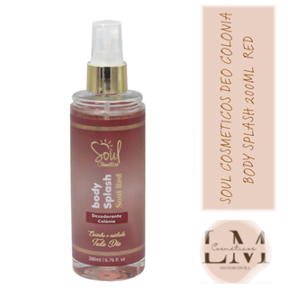 Body Splash Red Desodorante Colônia 200ml - Soul Cosmeticos | Shopee Brasil