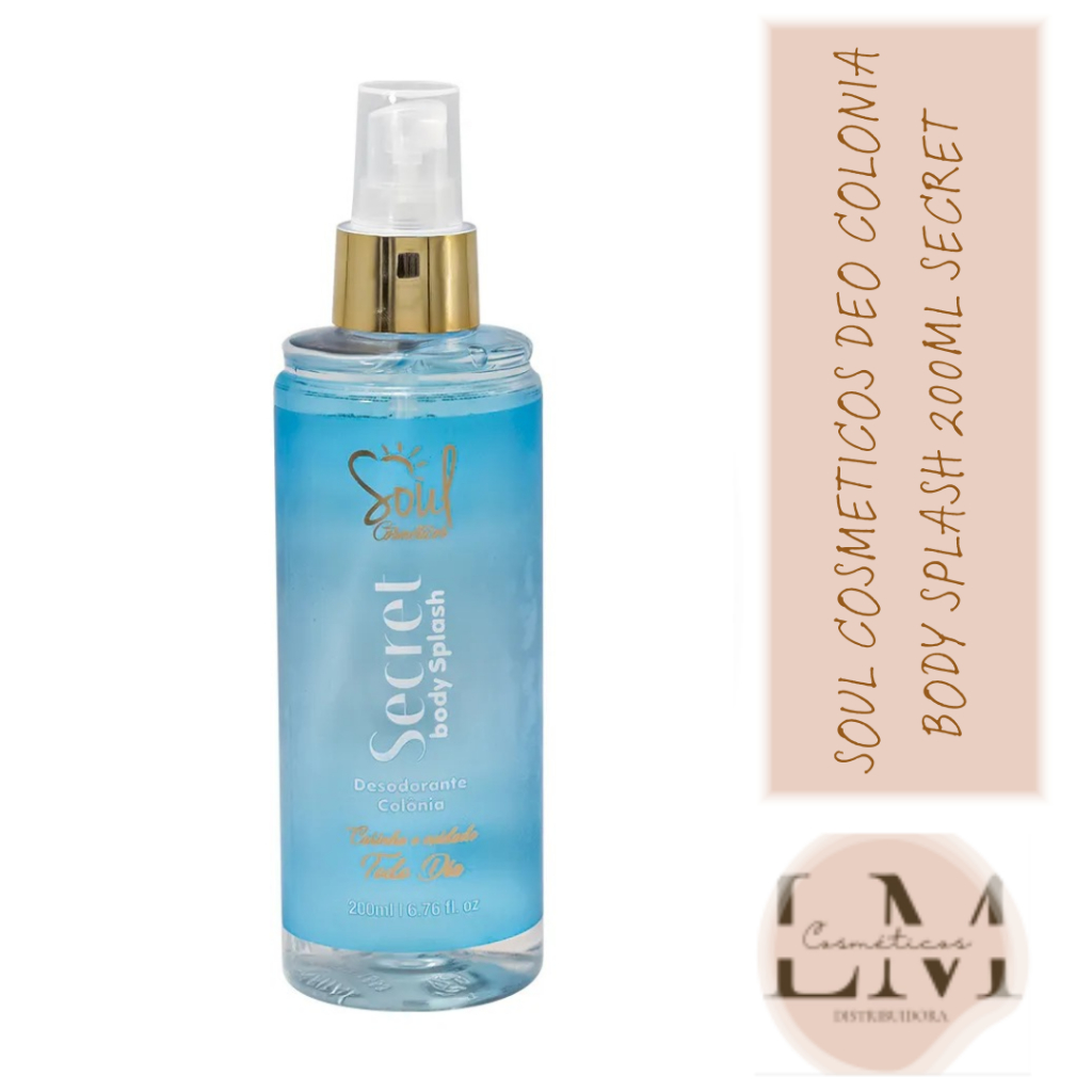 Body Splash Secret Desodorante Colônia 200ml - Soul Cosmeticos | Shopee Brasil