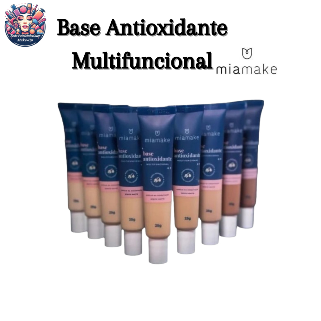 Base Mia Make Efeito Matte - Todos os Tipos de Pele | Shopee Brasil