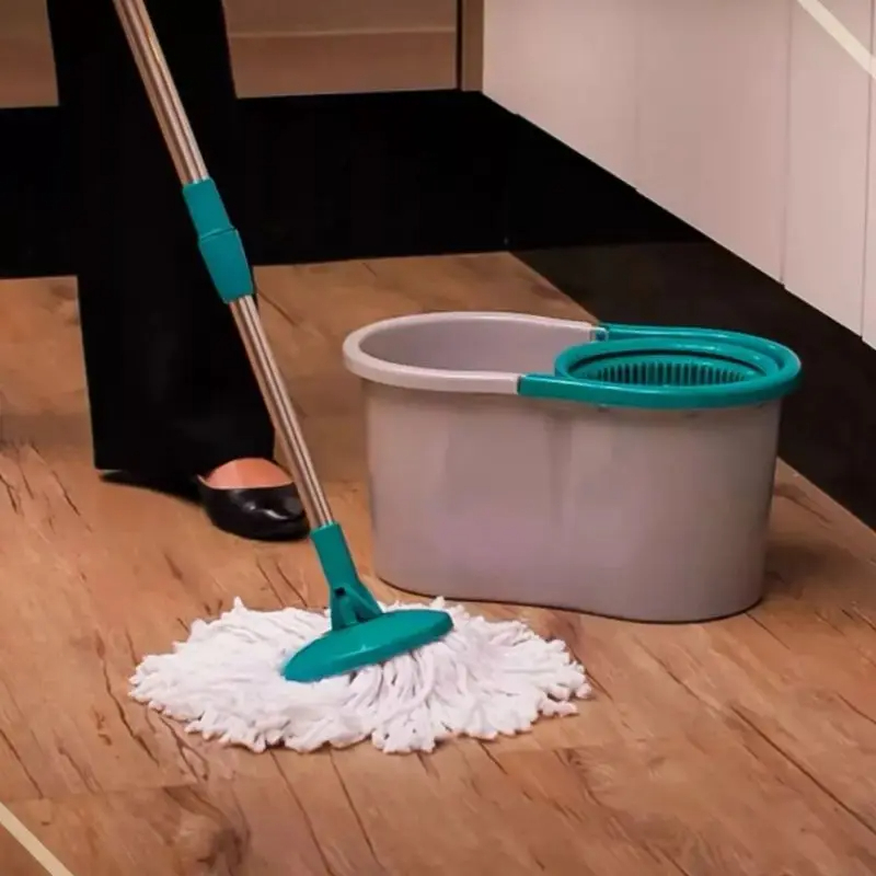 Mop Giratório Com Reservatório De Água Esfregão 12L | Shopee Brasil