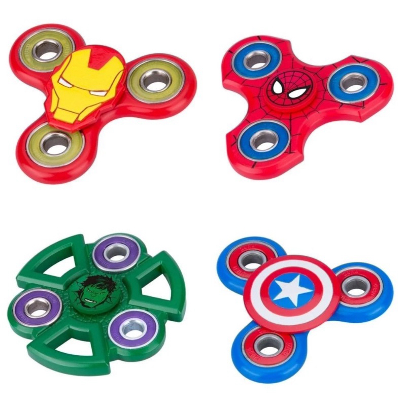 Fidget Spinner Super Heróis Marvel - Spider Man Aranha Hulk Homem Ferro ...