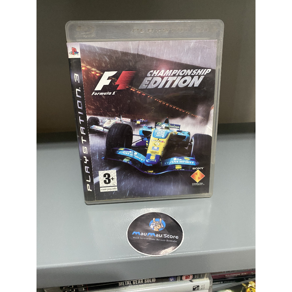 F1 Championship Edition PS3 - Original Usado Jogos de Playstation 3 ...